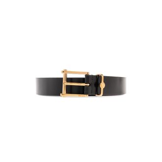 Versace Leder G&uuml;rtel - - Accessories - Herren - Schwarzk - 105 CM