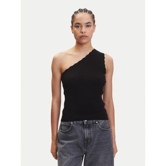 Jacqueline de Yong Top Nanna 15351420 Schwarz Slim Fit