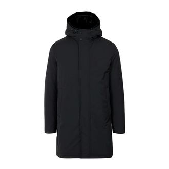 Herno Homme, Manteaux, Noir, Taille: 2XL Parka Rembourr&eacute;e &agrave; Capuche