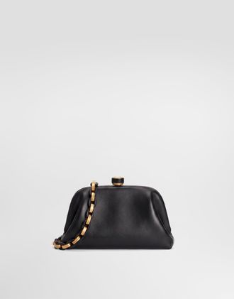 Dolce & Gabbana Handtasche Grandma Mini Aus Plong&eacute;-nappaleder - Frau Collection Schwarz Onesize