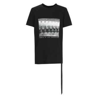 Rick Owens Homme, Tops, Noir, Taille: M T-Chemises