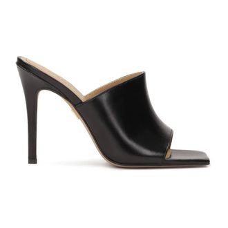 Kazar Femme, Chaussures, Noir, Taille: 38 EU Mules &agrave; Talons et Bout Carr&eacute;