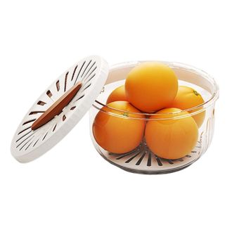 Generic Ablaufkorb - Mit Klappbarem Griff und Gro&szlig;er Kapazit&auml;t | Multifunktionaler Obstw&auml;scher Und Lebensmittelaufbewahrung - F&uuml;r Haushalt K&uuml;hlschrank Sp&uuml;le V