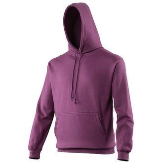 Awdis Herren Kapuzenpullover COLLEGE HOODIE, Lila (Plum), M