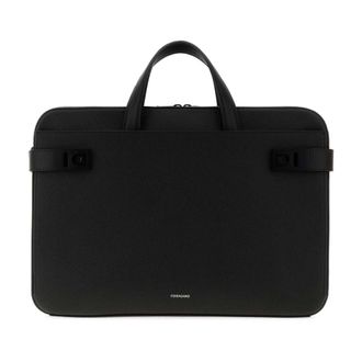 Ferragamo Twins Umh&auml;ngetasche - - Bags - Herren - Schwarzk - ONE SIZE