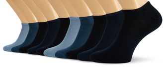 s.Oliver Socks Damen Sneakersocken S24008, 100 DEN, Gr. 35/38, Blau (navy 4)