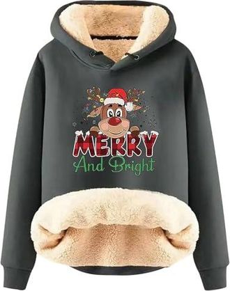 Generic Pull De Noel Femme Pull Noel Femme Sweat Noel Coupe Cool Confortable Sweat Manches Longues 2024 Cartoon Color Block Moderne Décontracté