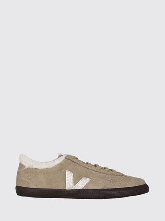 Veja Volley Wildleder-Sneaker mit Shearling-Futter