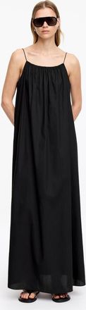 Arket Strandkleid Aus Lyocell Und Baumwolle -Schwarz