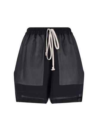 Rick Owens Shorts Aus Seide