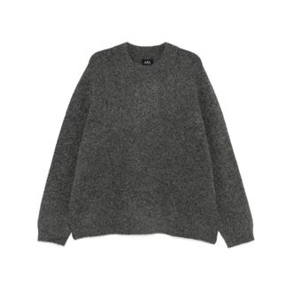 A.P.C. Rundhals-Pullover - - Knitwear - Herren - Grau - L