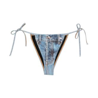 Diesel Femme, Maillots de bain, Bleu, Taille: 36 FR Jodie-dnm Bikini Bottom