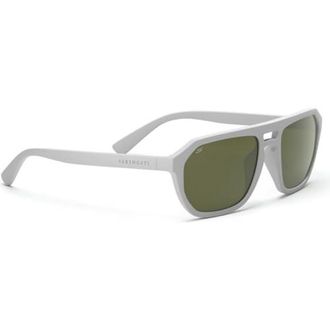 Serengeti Eyewear BELLEMON, Lunettes de soleil Mixte, Matte White, M
