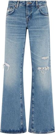 7 For All Mankind Femme, Jeans, Bleu, Taille: W25 Jeans larges en coton