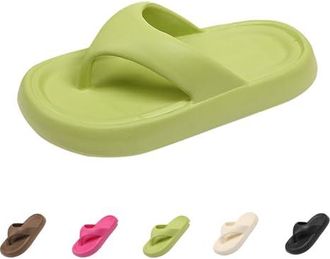 Generic Tongs à plateforme pour femme - Sandales dété confortables - Pour piscine - Plage - Plateforme - Chaussures de bain - Chaussures dextérieur élégantes 