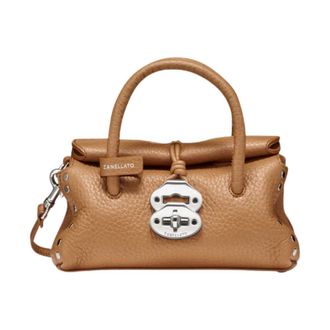 Zanellato Femme, Sacs, Brun, Taille: ONE Size Dotta Small Bag