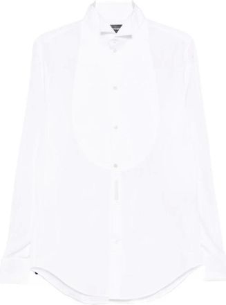 Emporio Armani Homme, Chemises, Blanc, Taille: XL Pointed Collar Shirt