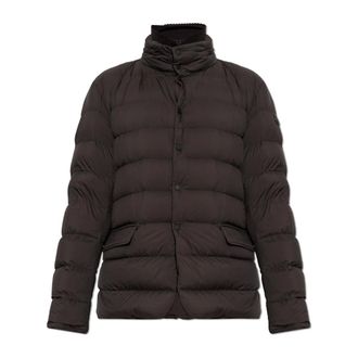 Moncler Doudoune Elarune - Homme - Vestes - Brun - Taille: L