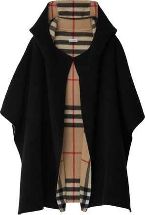 Burberry Hooded Cashmere Cape