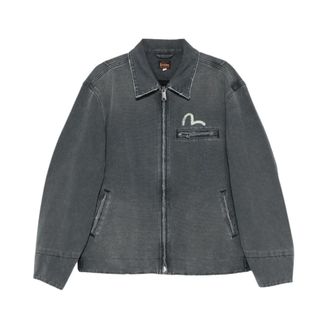 Evisu Denim Jackets - - Jackets - Herren - Grau - XL