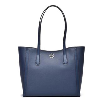 Michael Kors Leida Tote Bag - - Bags - Damen - Blau - ONE SIZE
