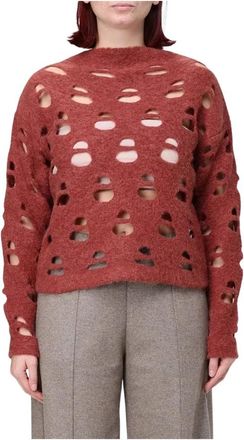 Liviana Conti L6Wg62 Pullover - - Knitwear - Damen - Rot - M