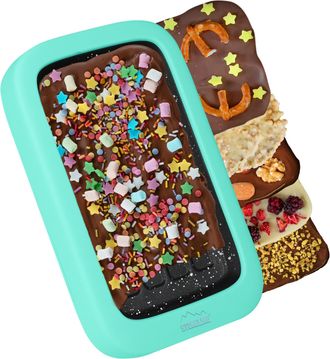 STONELINE Antihaft Beschichtete Schokoladenform Tief 22,5x14 cm mit K&uuml;hlung zum Schokolade Selber Machen, BPA frei, Dubai Schokolade Form f&uuml;r DIY Schokolade Geb