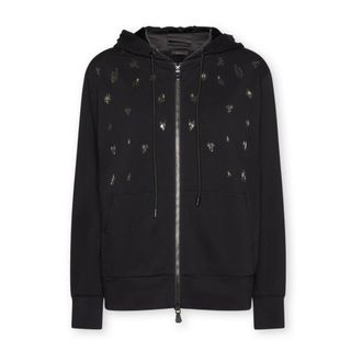 Elena Miro Damen, Sweatshirts & Hoodies, Schwarzk, 2XLGr&ouml;&szlig;e