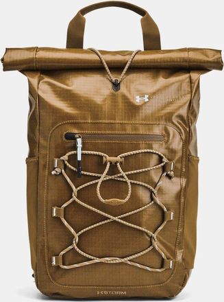 Under Armour Summit Kleiner Rucksack Kona Braun / Sierra Taupe / Squad Orange EINHEITSGRÖSSE