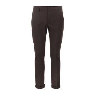 Dondup Homme, Pantalons, Brun, Taille: W38 Pantalon Coupe Droite