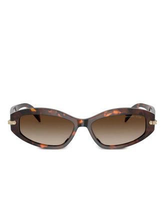 Michael Kors Sonnenbrille in Schildpattoptik - Braun