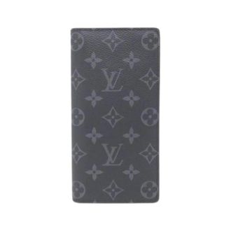 Louis Vuitton Portefeuille long Pre-owned Monogram Eclipse (bi-pli) - Homme - Pre-owned - Noir - Taille: ONE Size