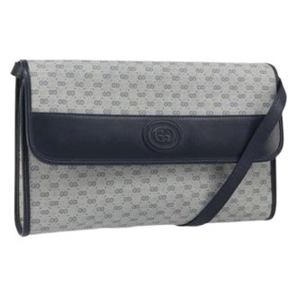 Gucci Sac bandouli&egrave;re en plastique Pre-owned - Femme - Pre-owned - Bleu - Taille: ONE Size