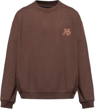 AllSaints Homme, Sweatshirts et sweats à capuche, Brun, Taille: XS Icon Oversized Crew Neck SweaT-shirt