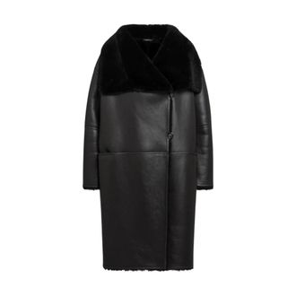 Toteme Shearling Wickelmantel - - Coats - Damen - Braun - S