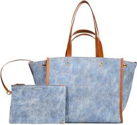 Jerome Dreyfuss Sac cabas L&eacute;on M en cuir de ch&egrave;vre