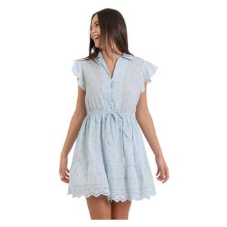Kocca Femme, Robes, Bleu, Taille: 44 FR Robe Chemise