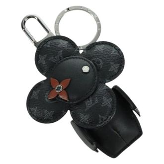 Louis Vuitton Pre-owned Canvas Schl&uuml;sselanh&auml;nger - - Pre-owned - Damen - Schwarzk - ONE SIZE