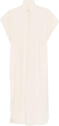 Barena Femme, Robes, Beige, Taille: 32 FR Robe chemise