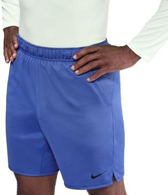 Nike Nike Short DF Totality Knit pour Homme, 17,8 cm, Bleu com&egrave;te-Noir-Bleu com&egrave;te, Taille M