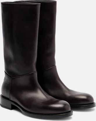 The Row Bottes Nobilis Riding en cuir