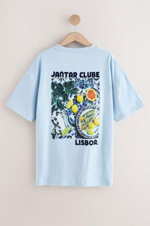 Next Strandshirt Strand-T-Shirt mit Grafik-Print (1-tlg)