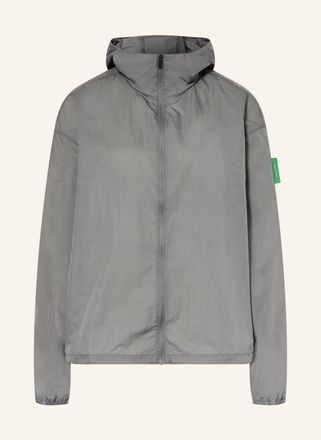 District Vision Laufjacke Ultralight Nylon Windbreaker grau