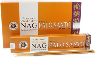 Anemone Anemone - Enecens Vijayshree Golden Premium - Nat&uuml;rliche und holzige St&auml;bchen - Packung mit 15g Dosen (Palo Santo, 1 Schachtel)