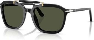 Persol Homme, Accessoires, Noir, Taille: 57 MM Lunettes de soleil