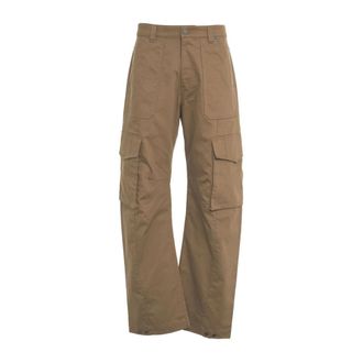 Golden Goose Homme, Pantalons, Beige, Taille: W46 Pantalon cargo large beige