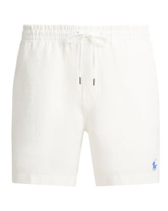 Ralph Lauren Softe Leinenbermudas mit kleiner Pony-Stickerei, Classic Fit in