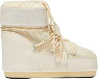 Moon Boot Femme, Chaussures, Blanc, Taille: 39 EU Icon Low Nylon