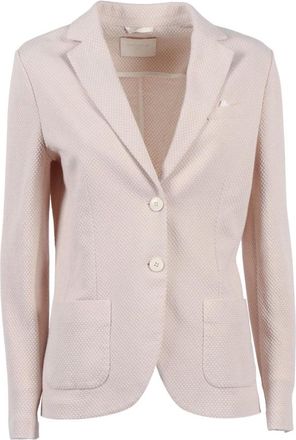 Circolo 1901 Homme, Vestes, Beige, Taille: XS Giacca Slim Fit a Nido dApe