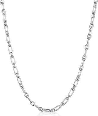 Kuzzoi Halsketten - Halskette Halskette Gliederkette 925 Sterling Silb - Gr. unisize - in Silber - für Damen